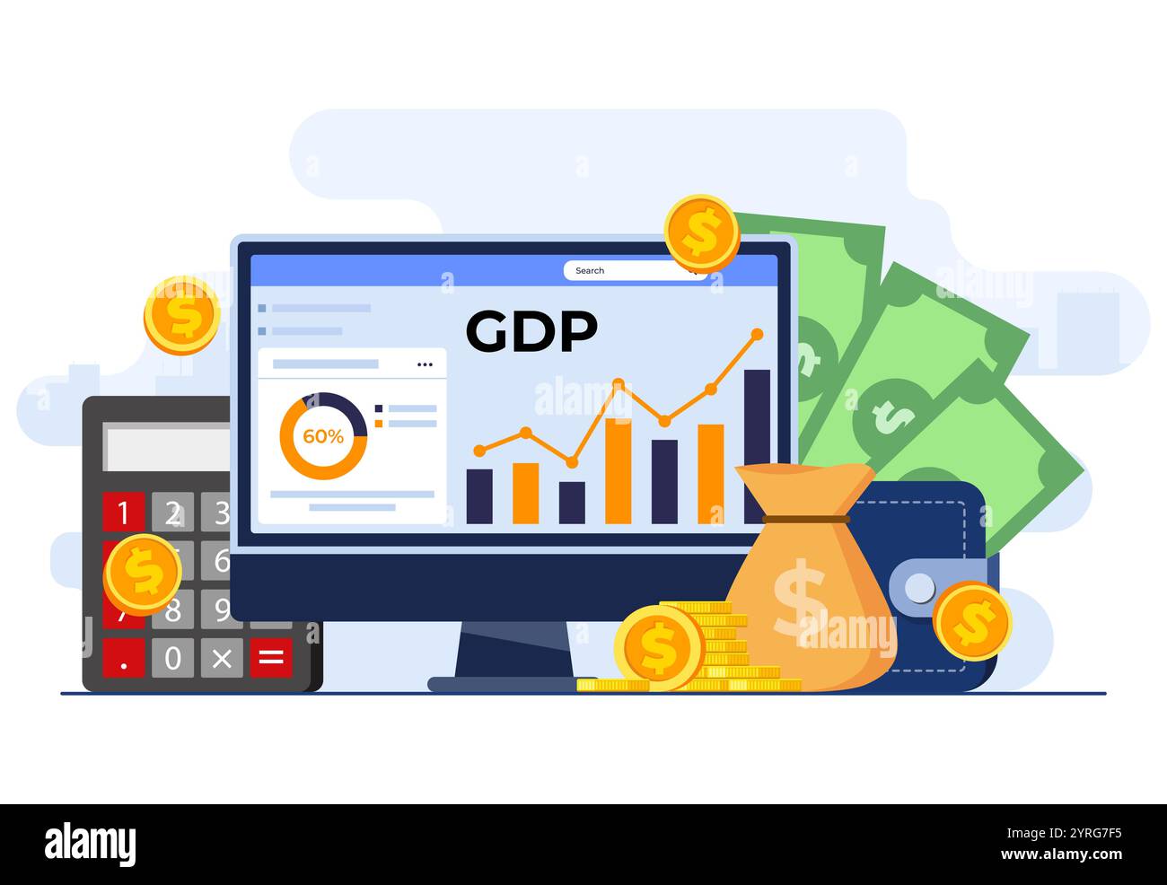 Cash capita Stock Vector Images - Alamy