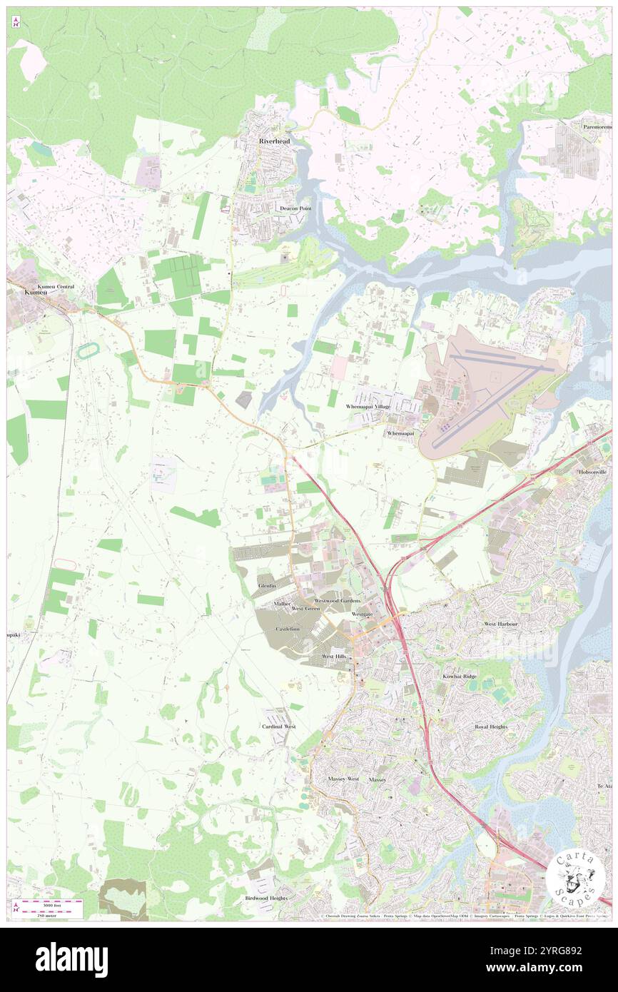 Totara Creek, , NZ, New Zealand, Auckland, S 36 47' 53'', N 174 36' 0 ...