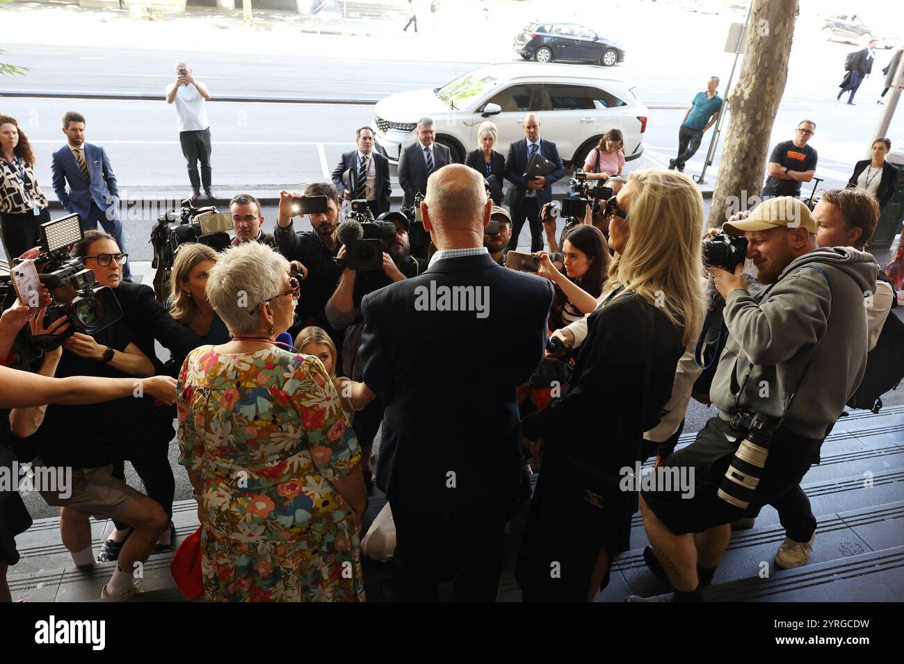 Melbourne, Australia. 04th Dec, 2024. Brother of Suzanne Martin ...