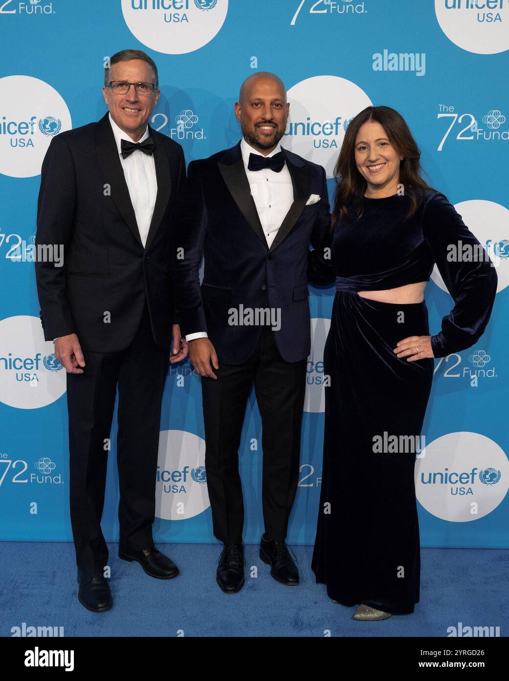 New York, USA. 03rd Dec, 2024. (L-R) Michael J. Nyenhuis, Minesh Batt ...