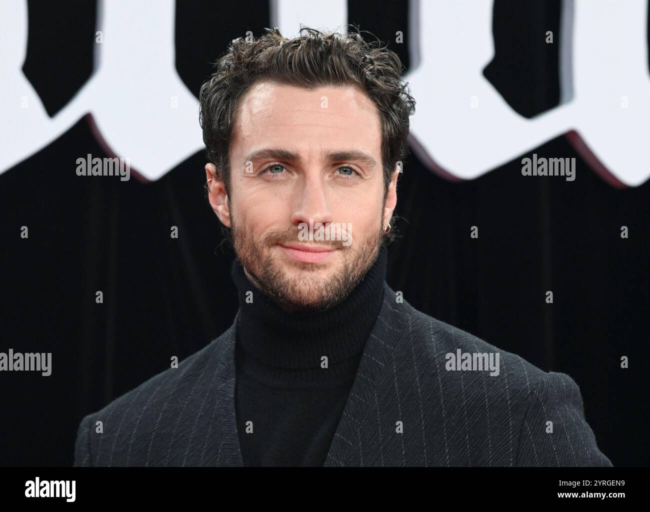 Berlin, Germany. 02nd Dec, 2024. Actor Aaron Taylor-Johnson comes to ...