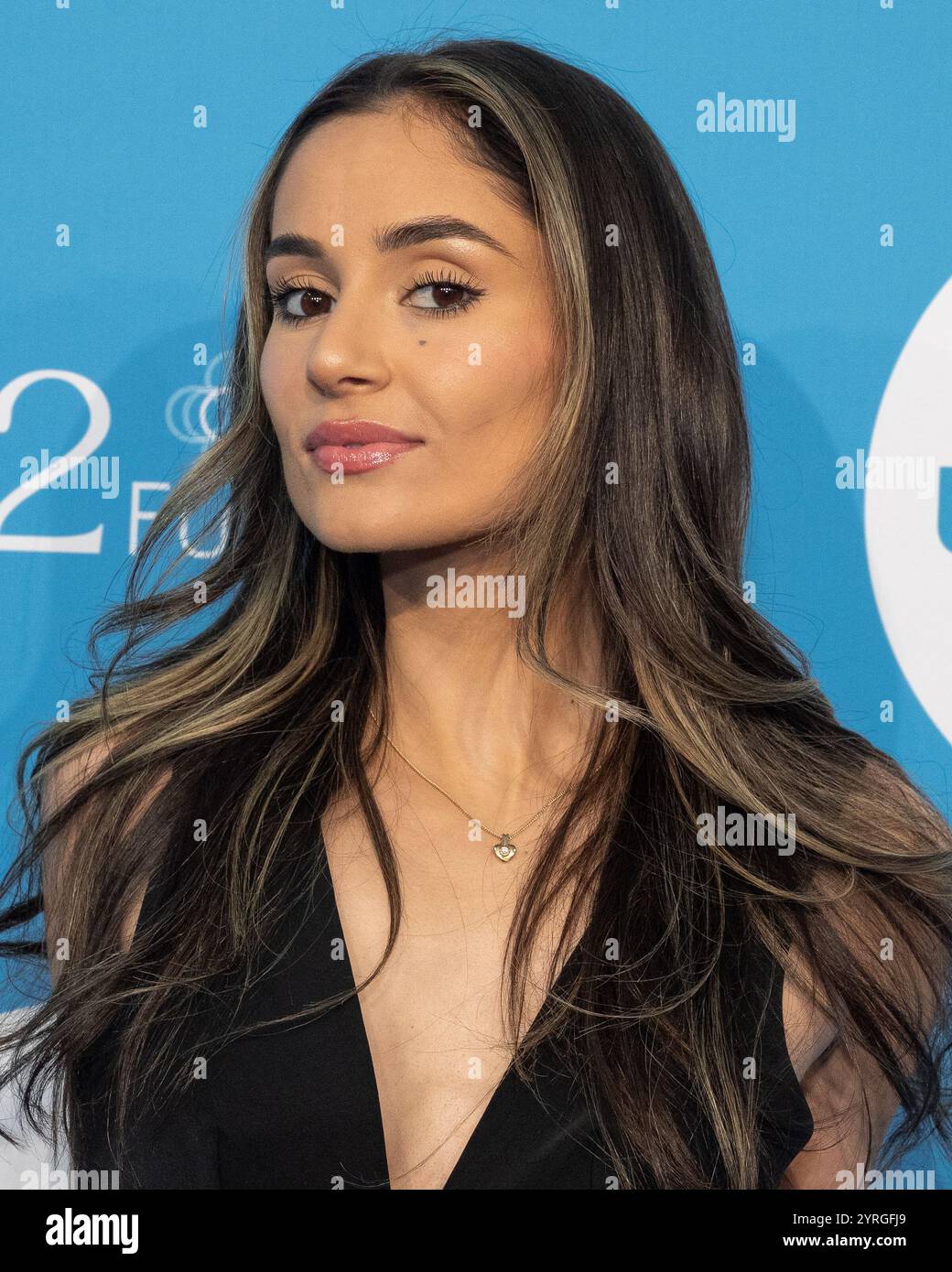 New York, USA. 03rd Dec, 2024. Sophia Kianni arrives at the 2024 UNICEF Gala at Cipriani Wall ...