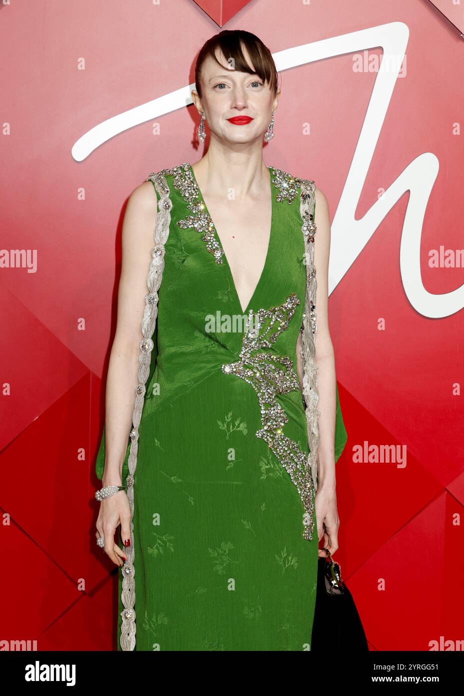 London, UK. 02nd Dec, 2024. Andrea Riseborough attends The Fashion ...