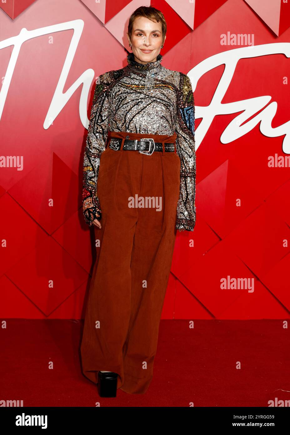 Noomi Rapace attends The Fashion Awards 2024 at the Royal Albert Halle ...