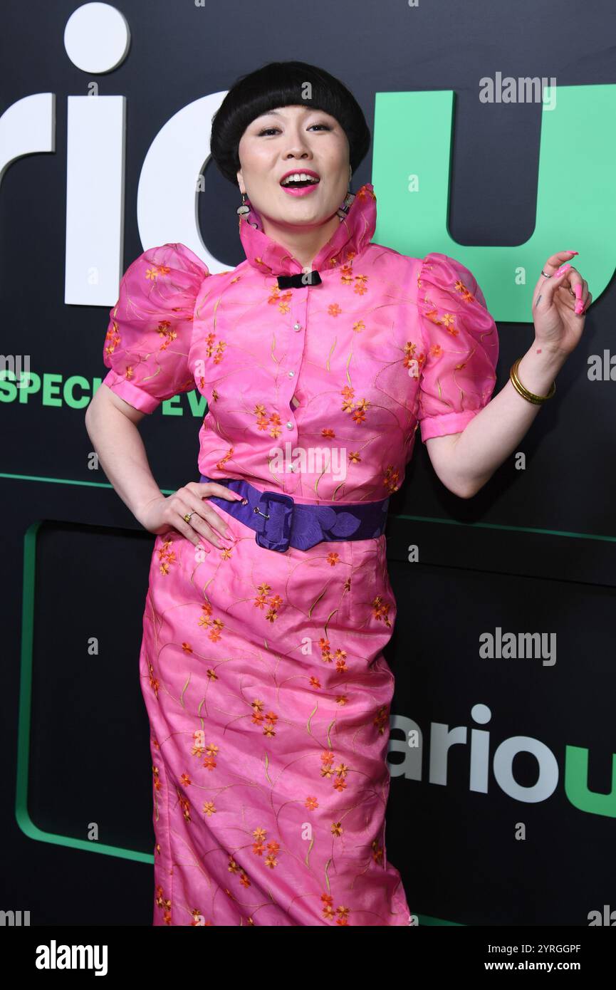 New York, USA. 03rd Dec, 2024. Comedian Atsuko Okatsuka attends Hulu's ...