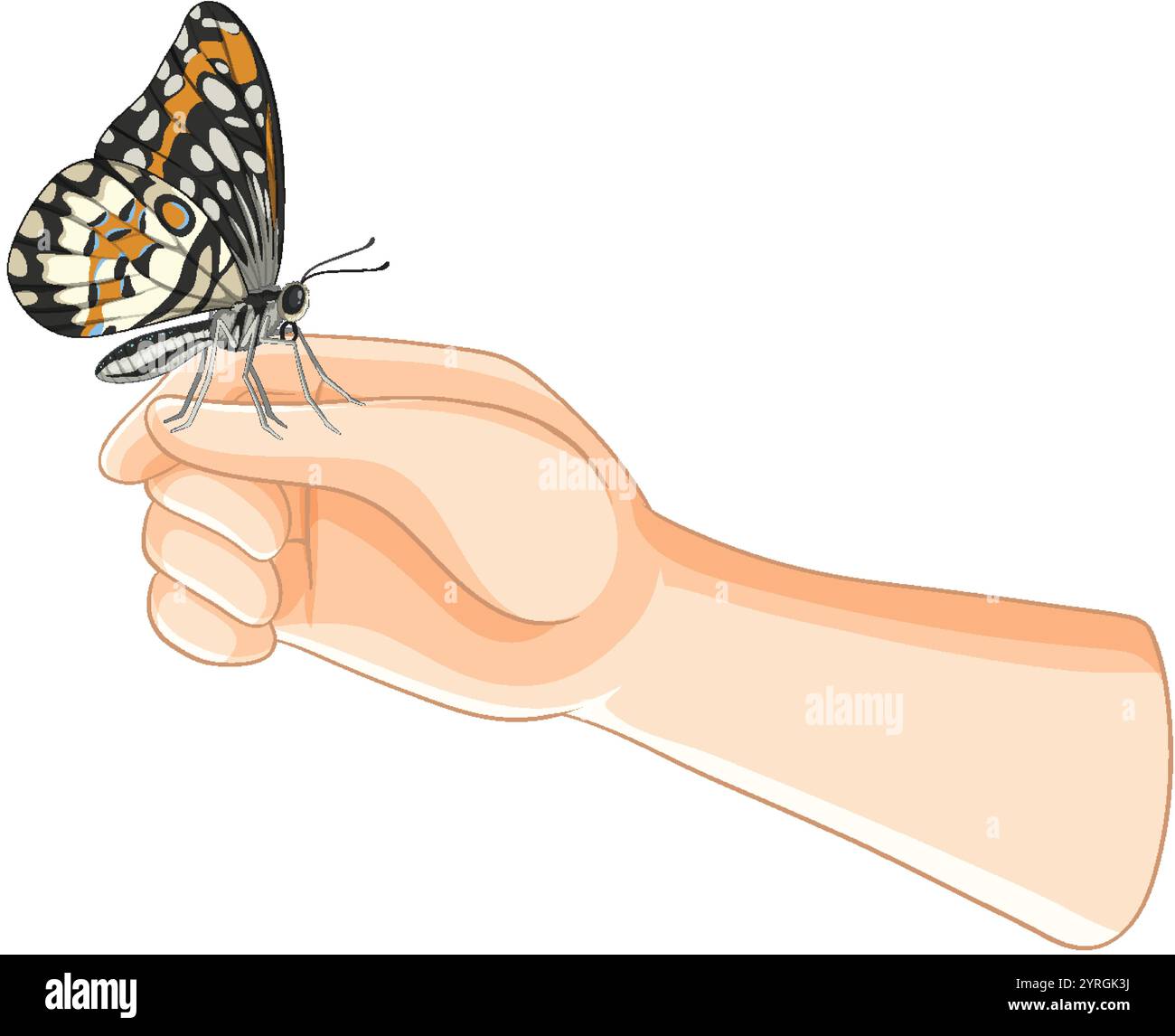 Human butterfly interaction hi-res stock photography and images - Alamy