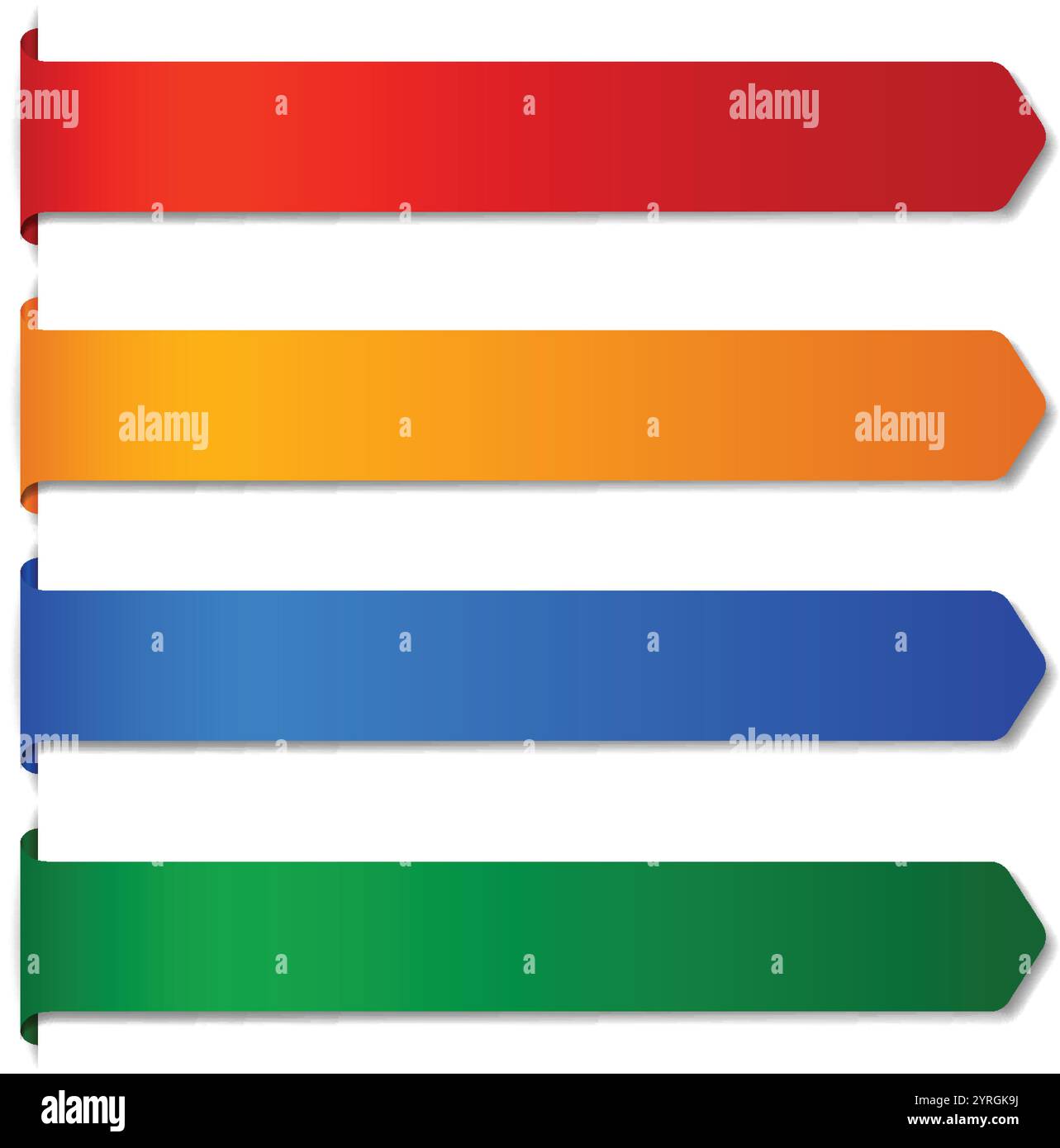 Four arrows pointing in hi-res stock photography and images - Alamy