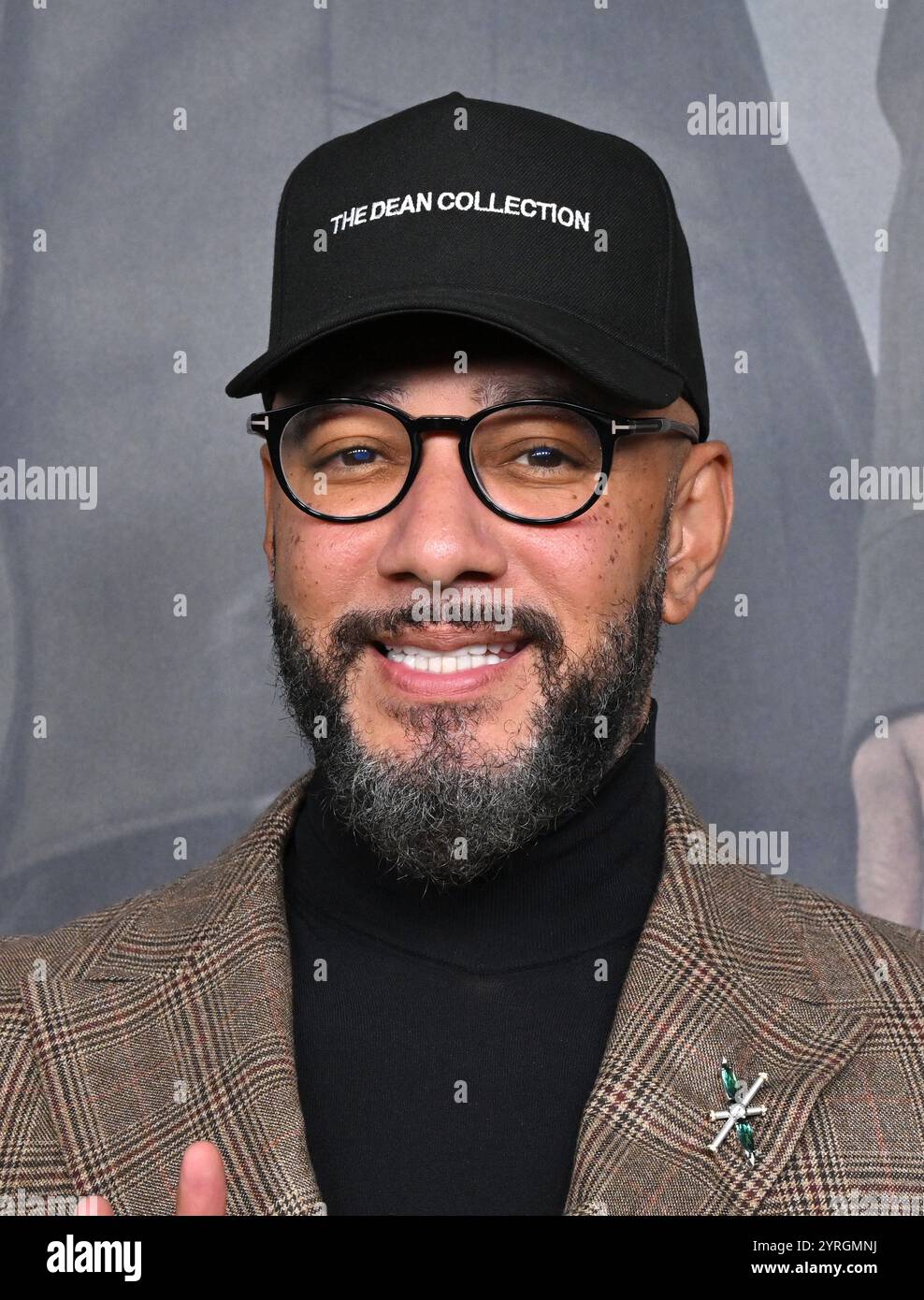 Swizz Beats arriving to the world premiere of “The Six Triple Eight ...