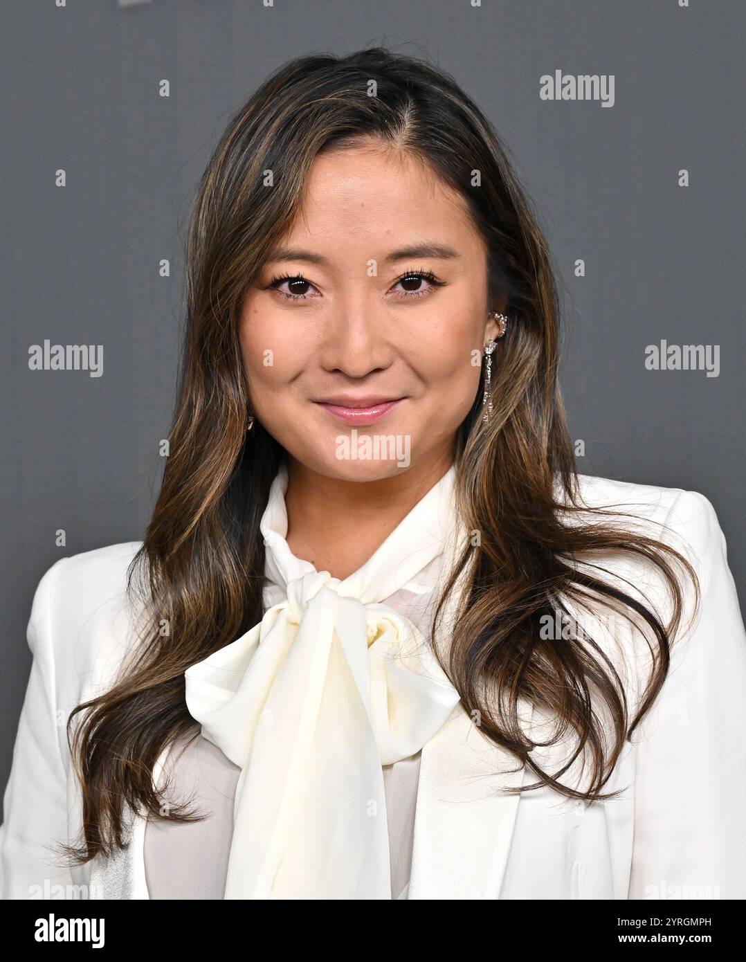 Ashley Park arriving to the world premiere of “The Six Triple Eight ...