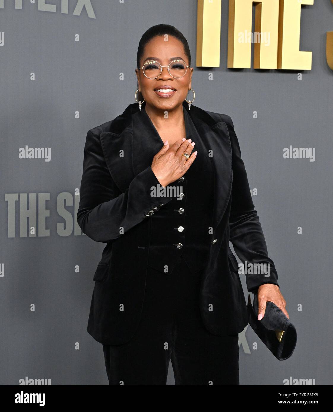 Oprah Winfrey arriving to the world premiere of “The Six Triple Eight ...