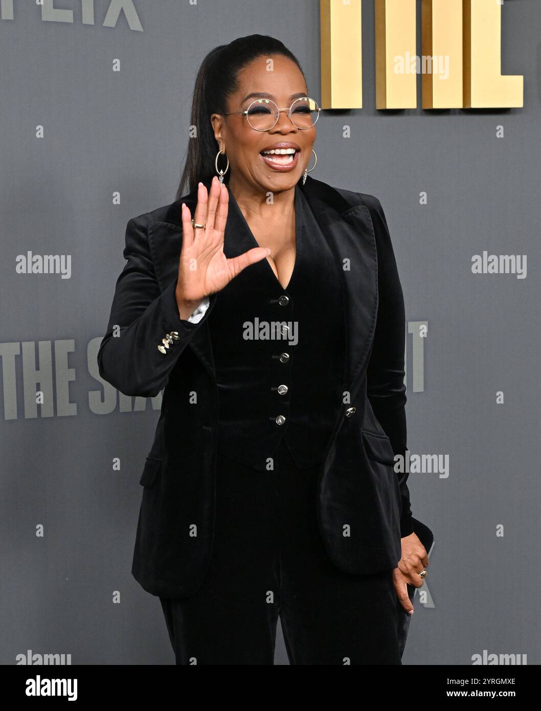 Oprah Winfrey arriving to the world premiere of “The Six Triple Eight ...