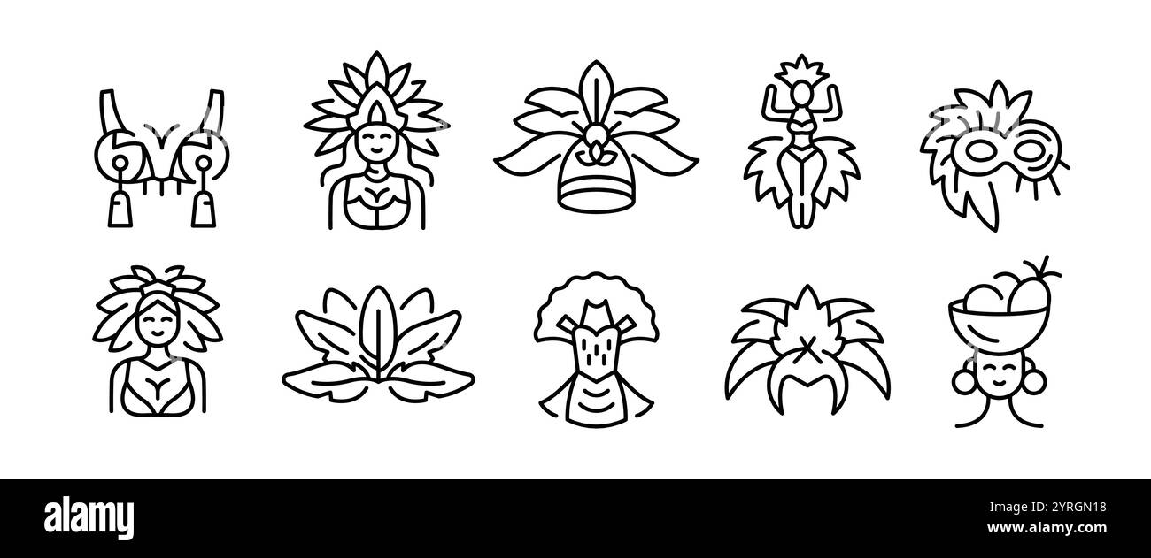 Dancing carnival Cut Out Stock Images & Pictures - Alamy