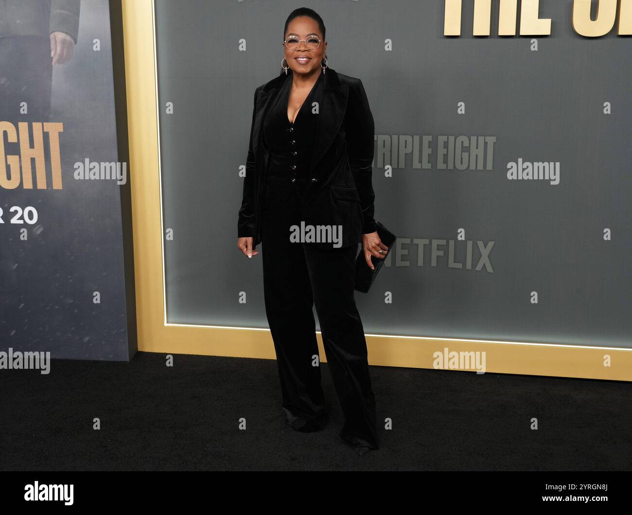 Los Angeles, USA. 03rd Dec, 2024. Oprah Winfrey arrives at Netflix's ...