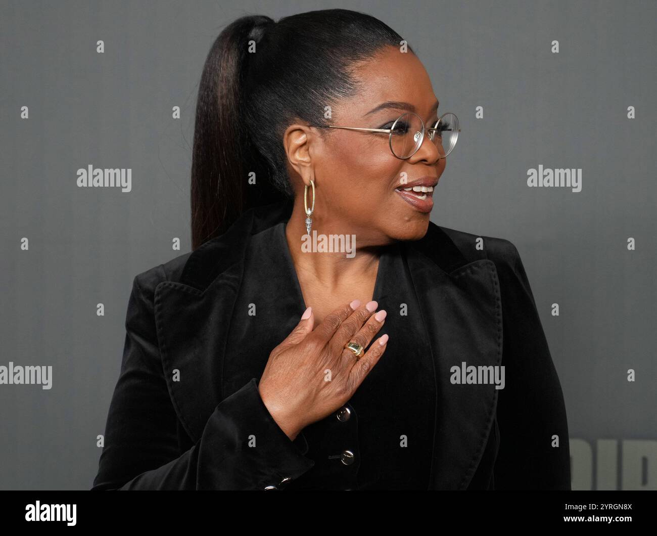 Los Angeles, USA. 03rd Dec, 2024. Oprah Winfrey arrives at Netflix's ...