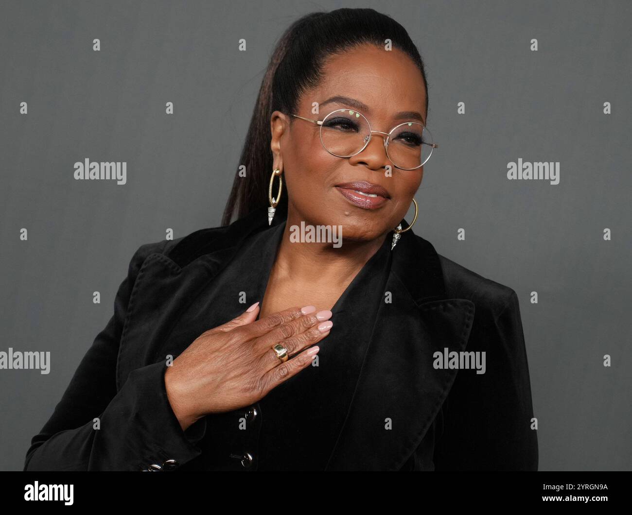 Los Angeles, USA. 03rd Dec, 2024. Oprah Winfrey arrives at Netflix's ...