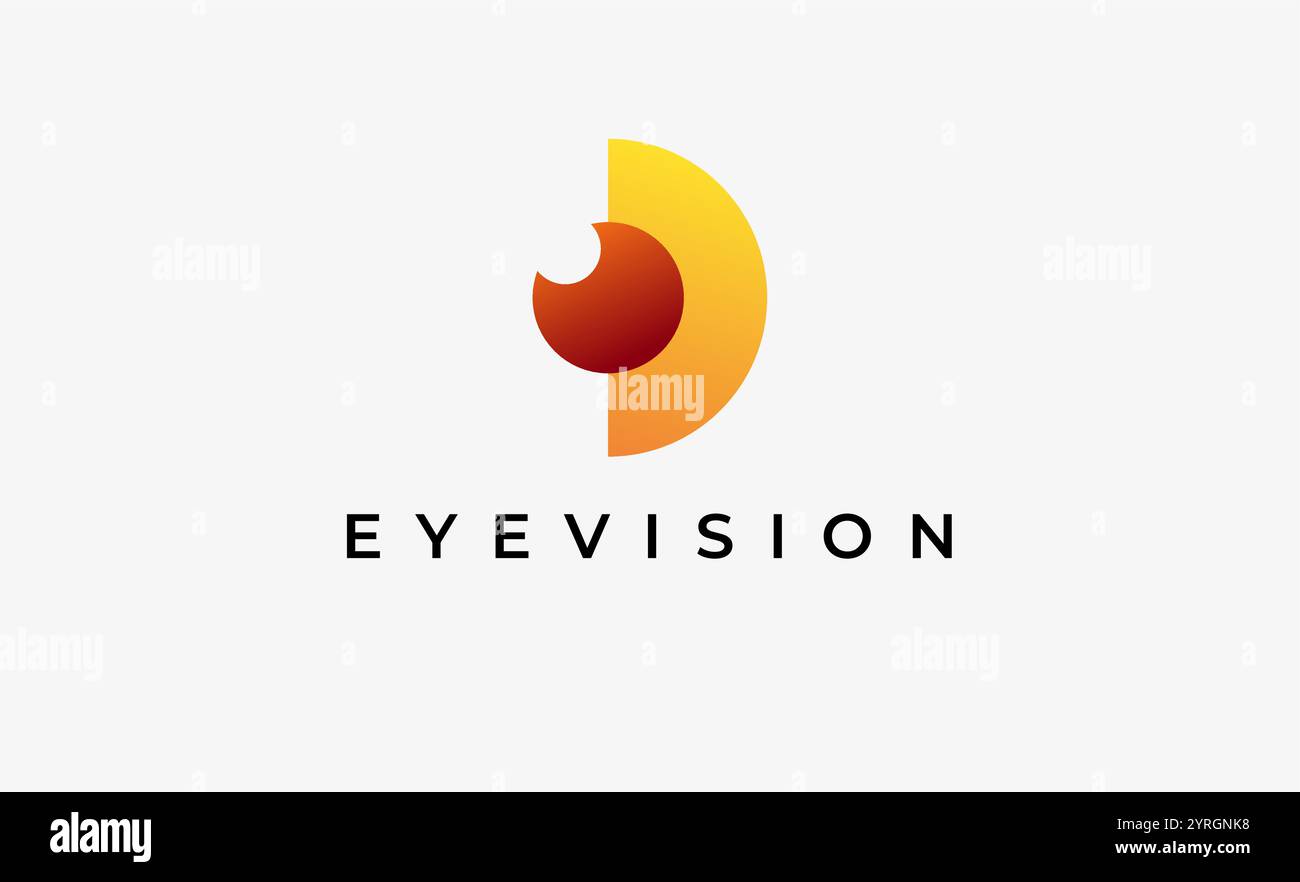 D vision logo hi-res stock photography and images - Alamy