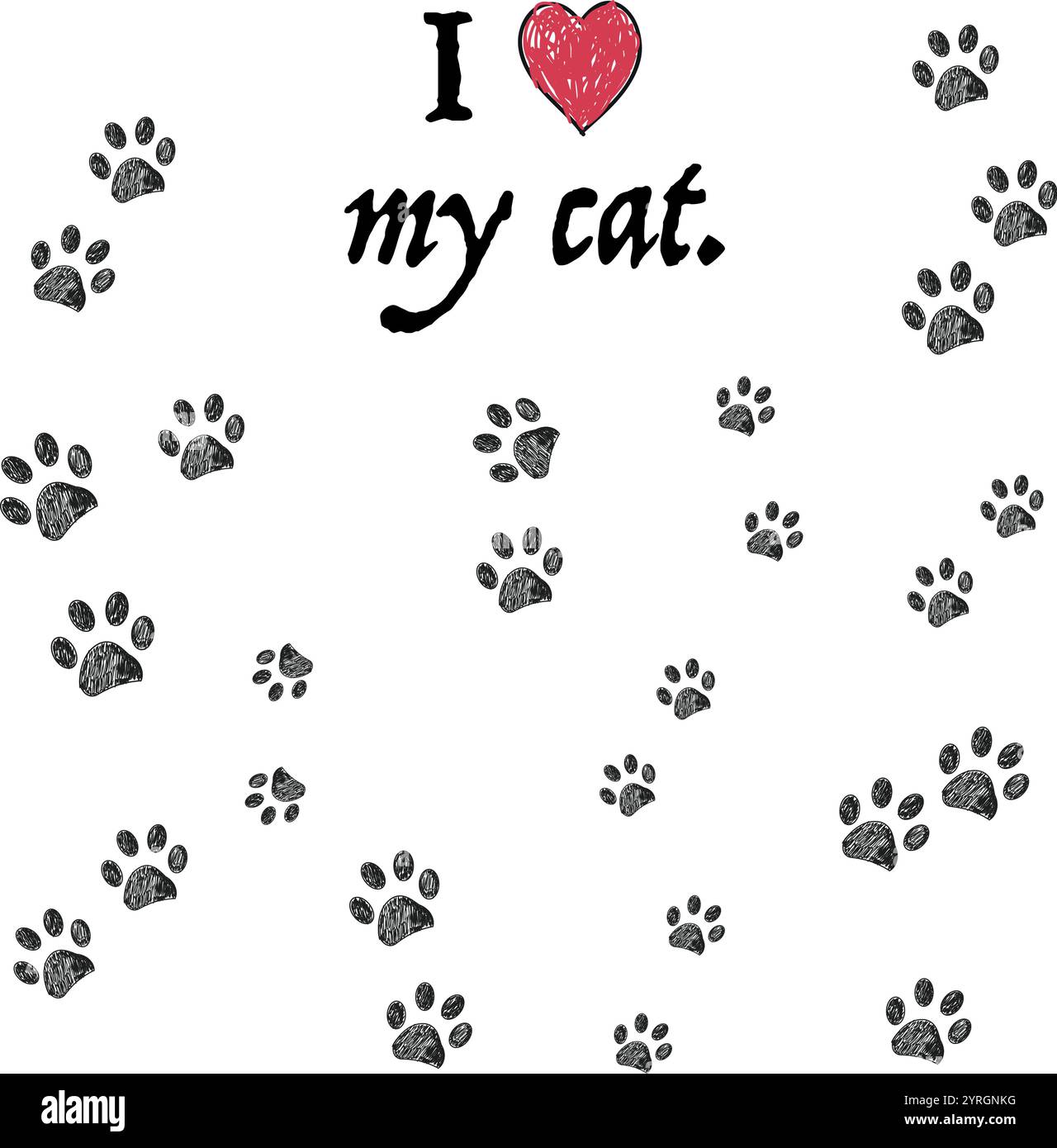 Paw print svg Cut Out Stock Images & Pictures - Alamy