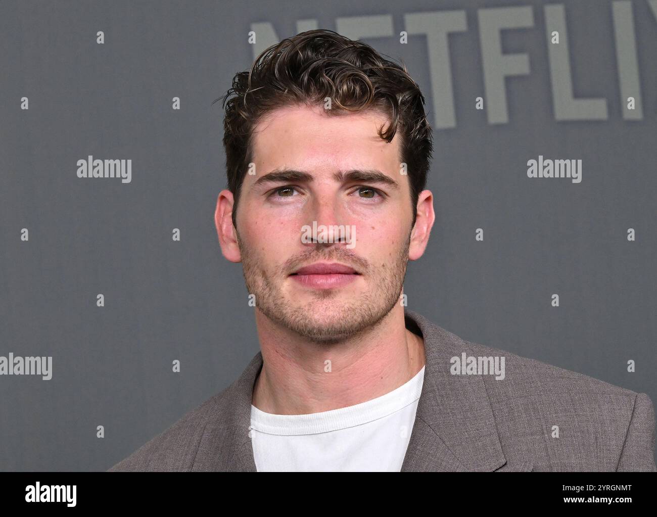 Hollywood, USA. 03rd Dec, 2024. Gregg Sulkin arriving to the world ...