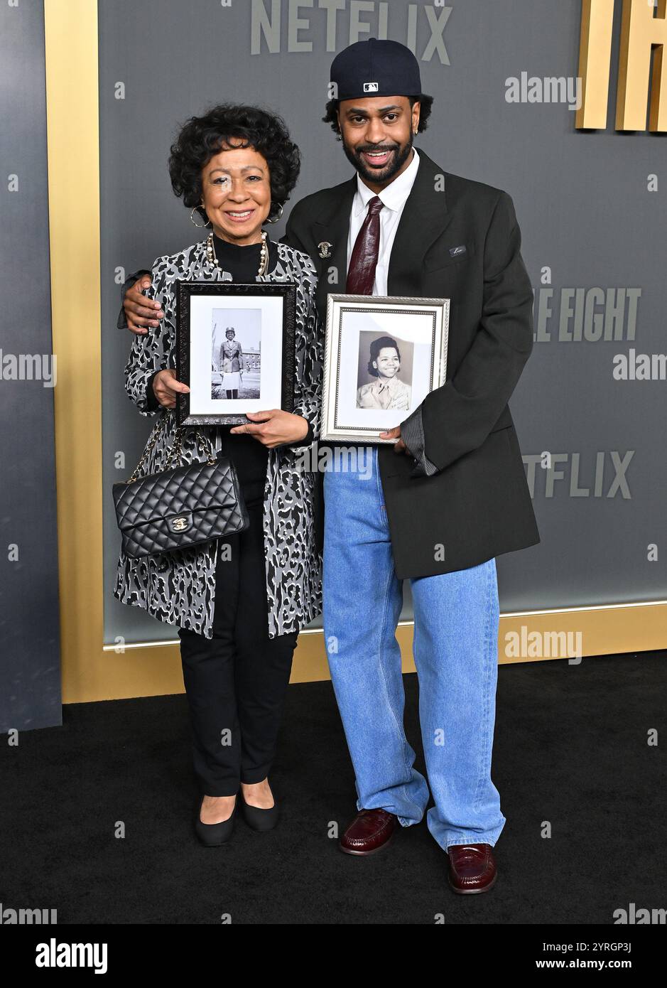 Hollywood, USA. 03rd Dec, 2024. Big Sean Anderson and Myra Anderson ...