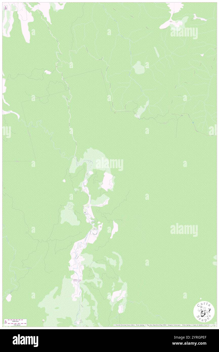Bull Stream, , NZ, New Zealand, , S 40 58' 59'', N 175 7' 59'', map ...