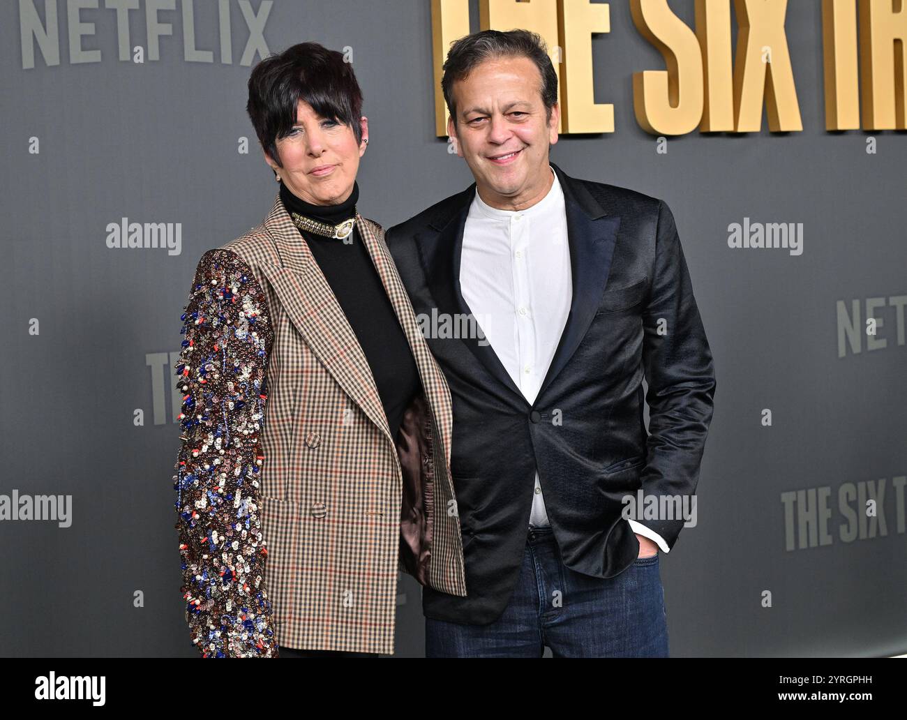 Hollywood, USA. 03rd Dec, 2024. Diane Warren and Aaron Zigman arriving ...