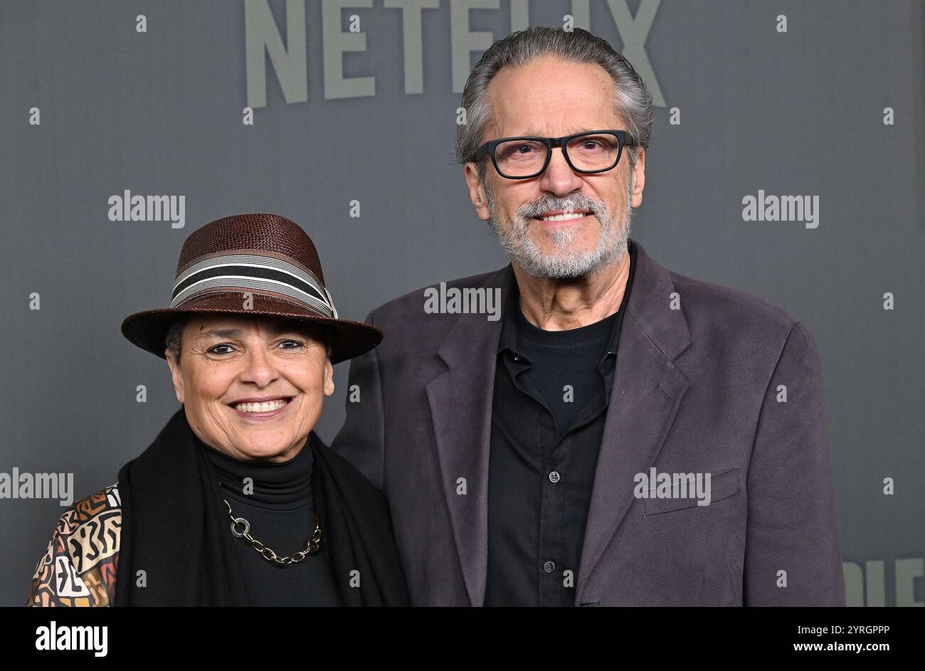 Hollywood, USA. 03rd Dec, 2024. Shari Belafonte and Sam Behrens ...