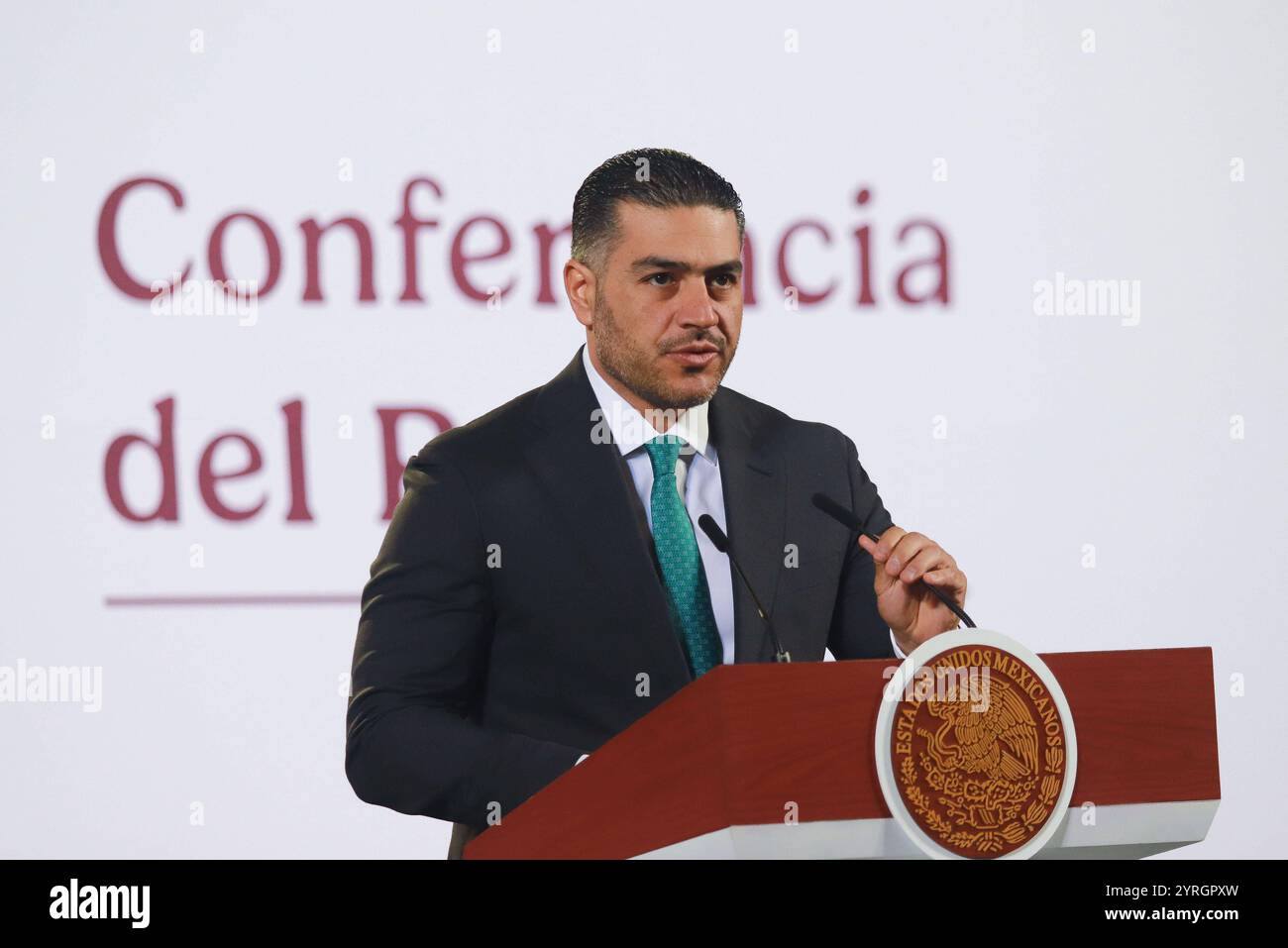 Claudia Sheinbaum Briefing Conference Secretary of Security and Citizen ...