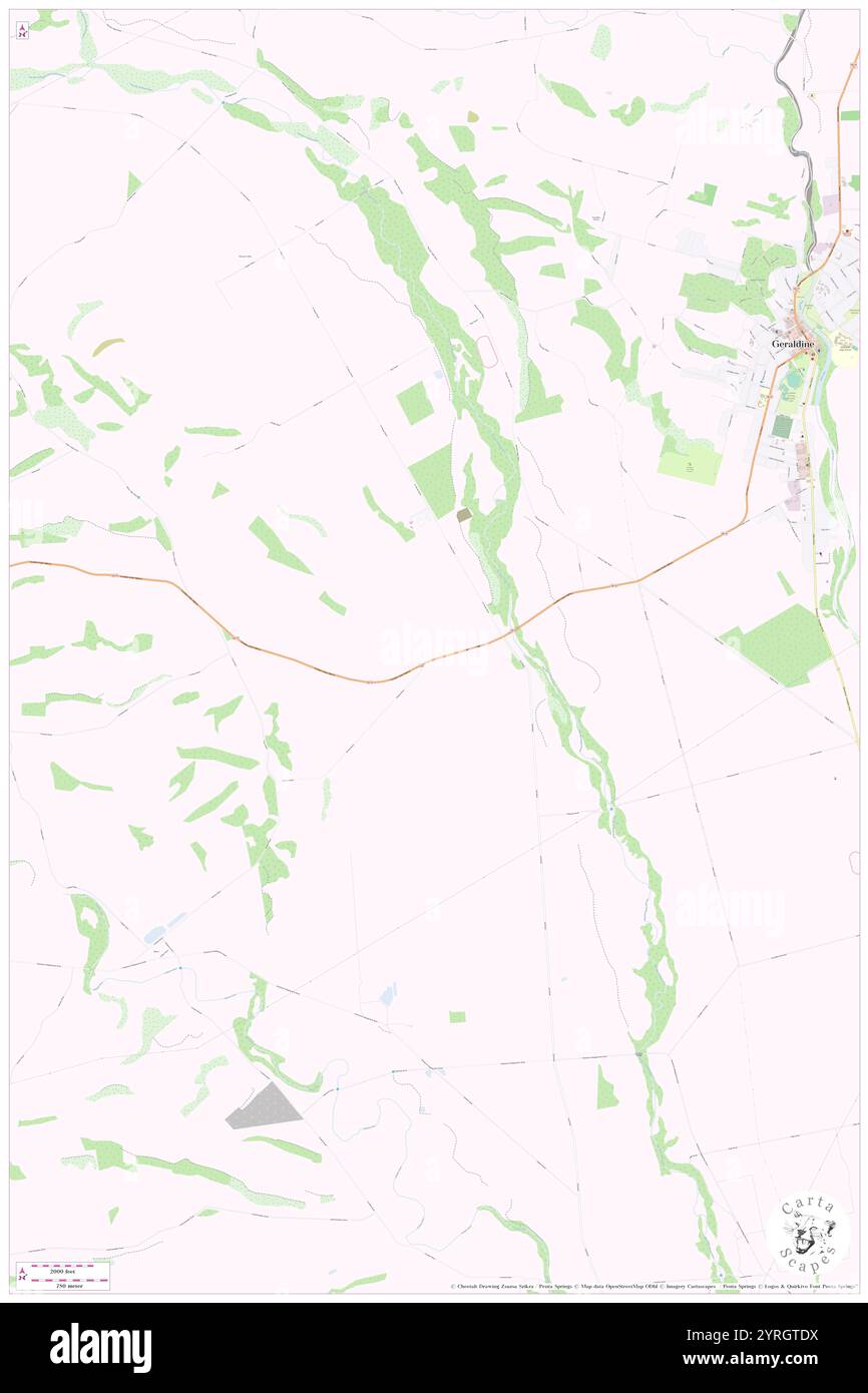 Speechleys Bridge, Timaru District, NZ, New Zealand, Canterbury, S 44 7 ...