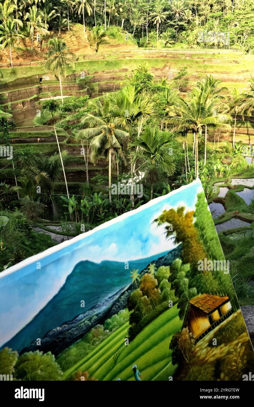 Balinese painting nature hi-res stock photography and images - Alamy