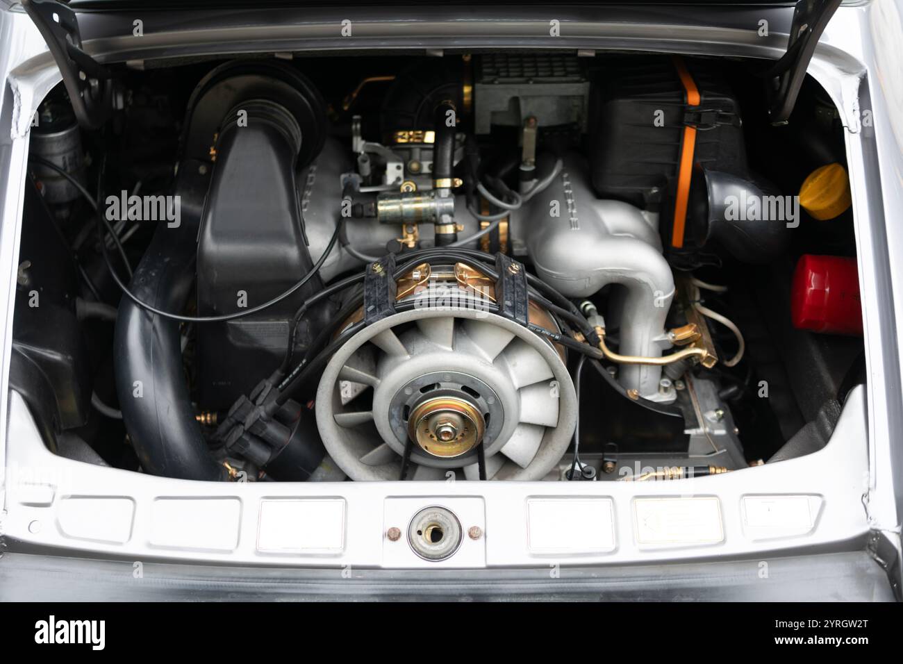Chicago, Illinois - September 29, 2024: 1989 Porsche 911 Carrera Targa ...