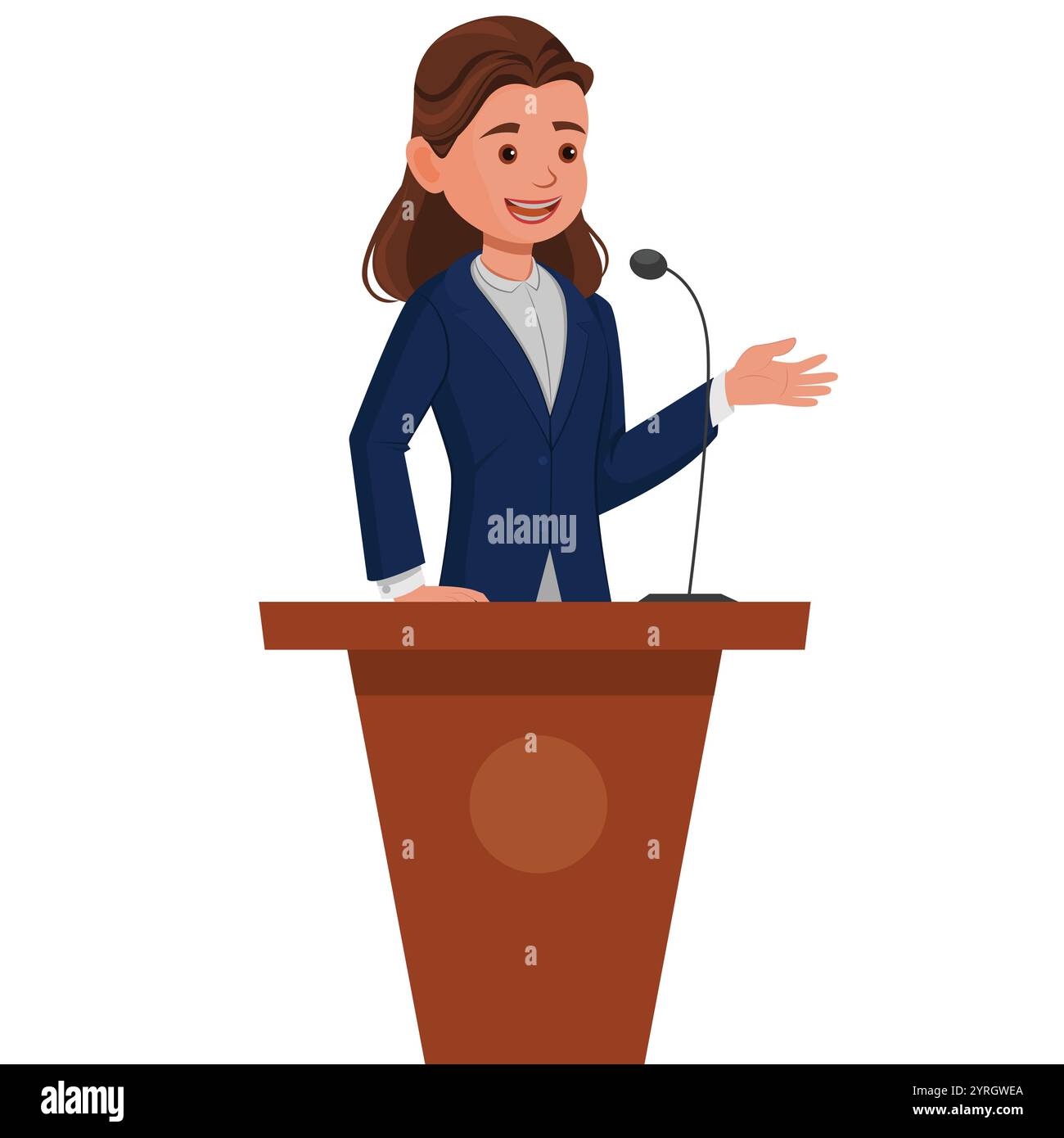Superior woman Stock Vector Images - Alamy