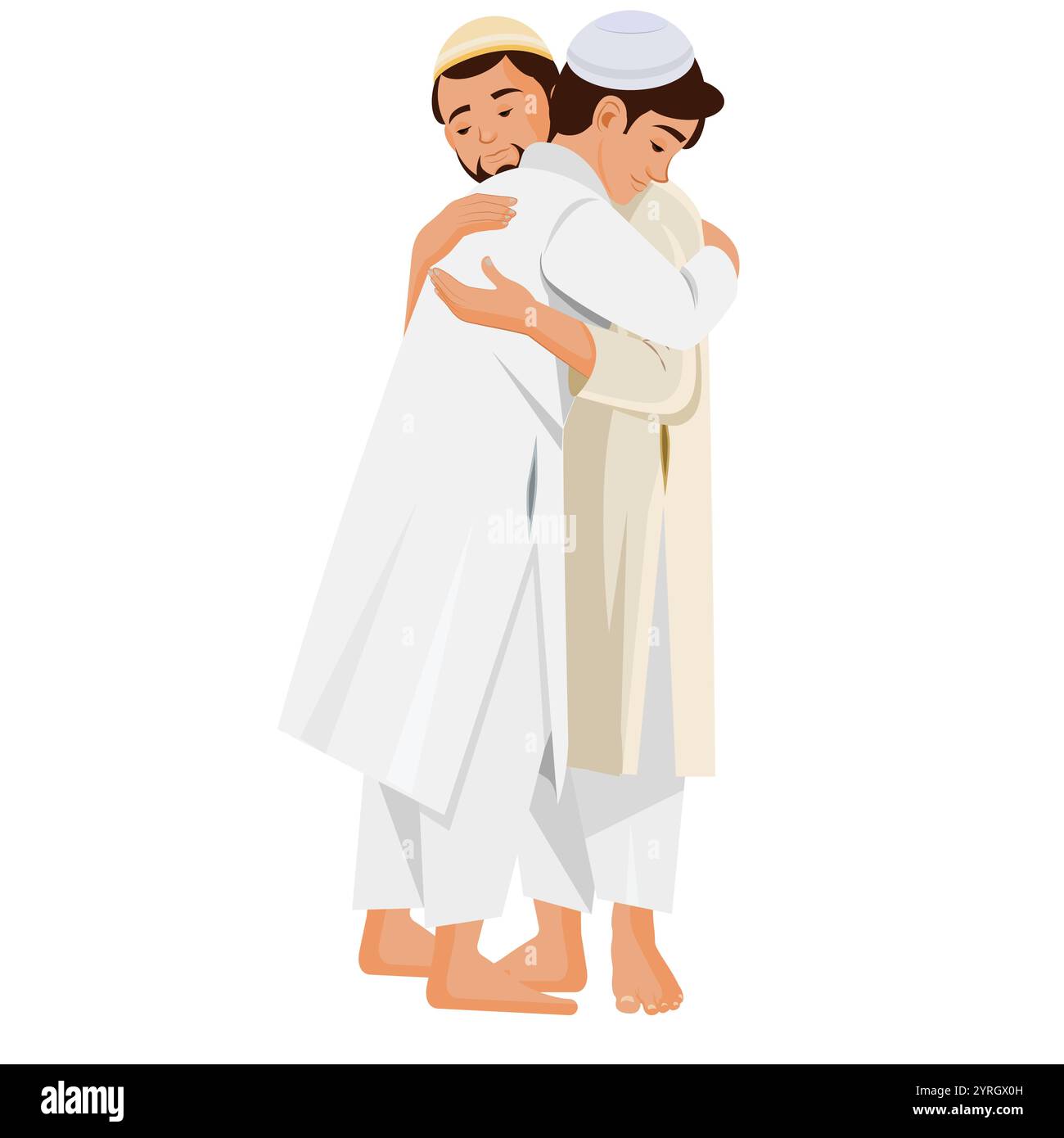 Muslim hug mosque hi-res stock photography and images - Alamy