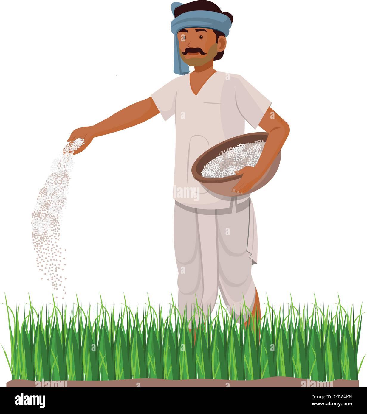 Indian farmer giving pesticide, Indian agriculture, happy farmer day ...