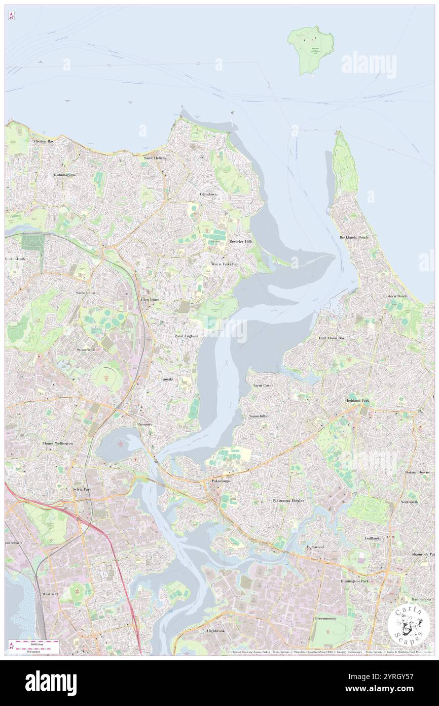 Point England, Auckland, NZ, New Zealand, Auckland, S 36 53' 1'', N 174 ...