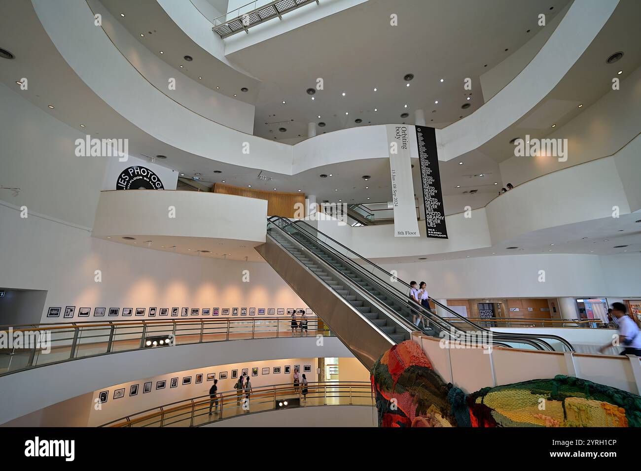 Access to main exhibition galleries on 8th & 9th floors of the Bangkok ...