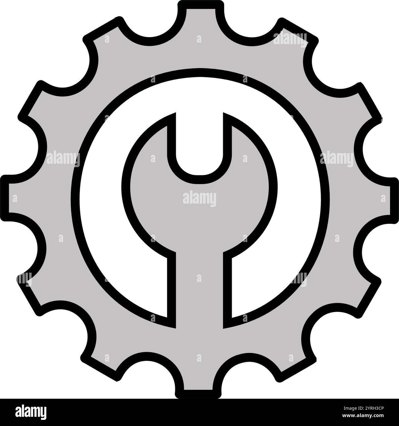 Servicing Icon, app icon illustration Stock Vector Image & Art - Alamy