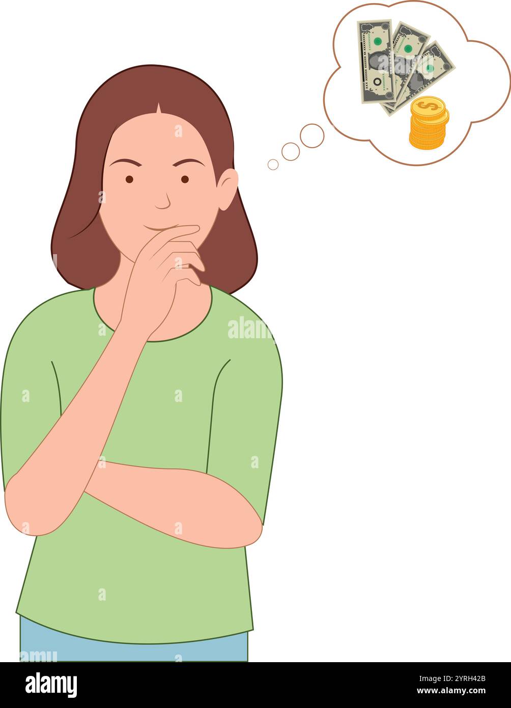 African holding piles cash hi-res stock photography and images - Alamy