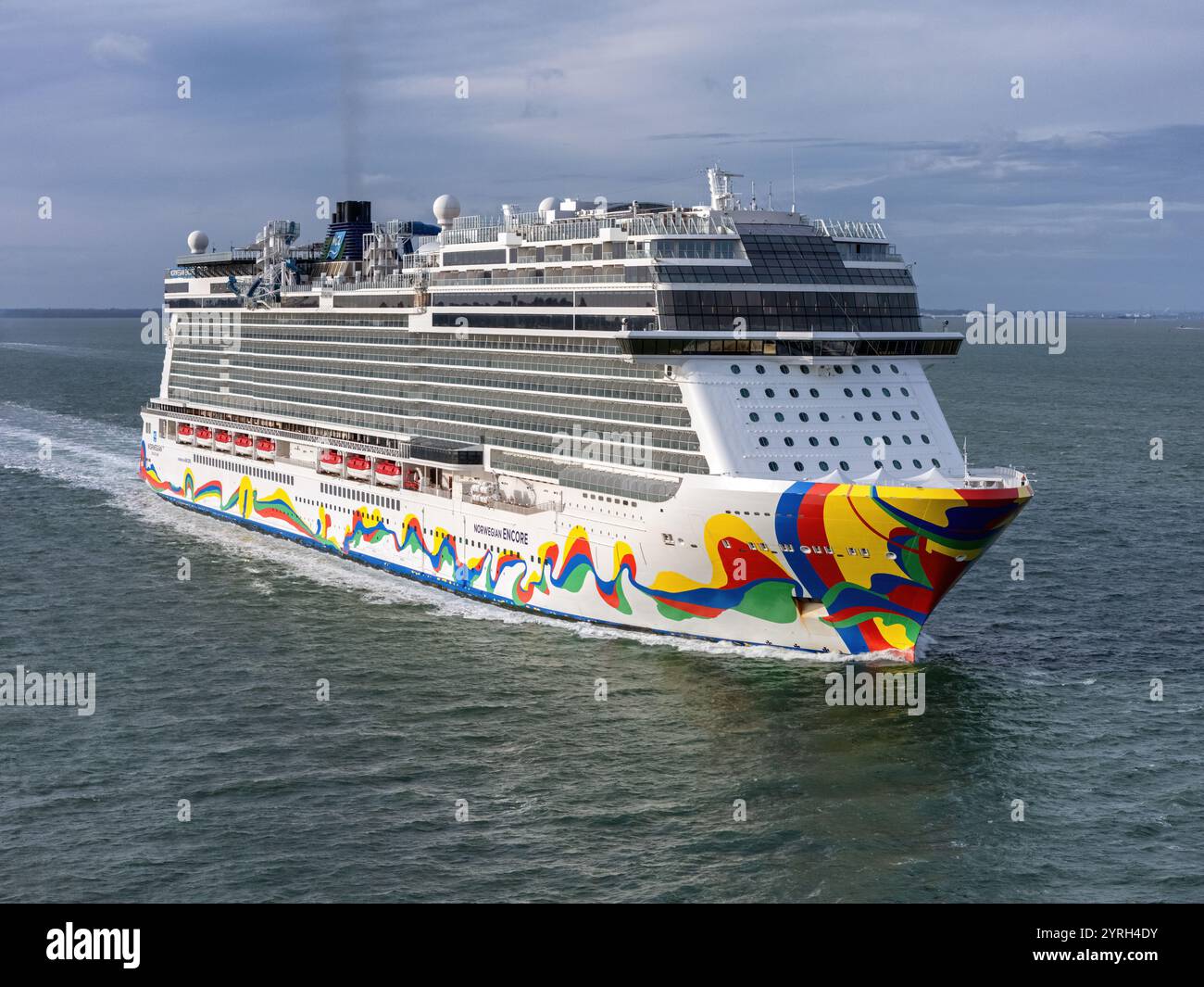 Norwegian Encore, a Breakaway Plus class cruise ship operated by ...