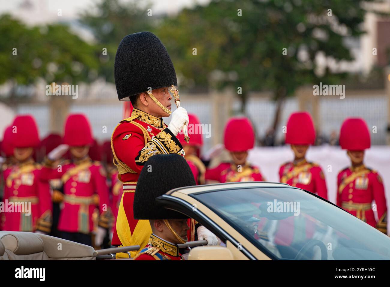 Bangkok, Thailand. 03rd Dec, 2024. H.M. King Maha Vajiralongkorn Phra ...