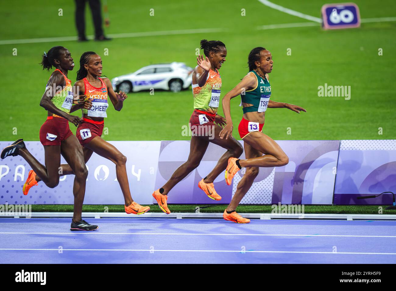 Clash in race between Faith Kipyegon and Gudaf Tsegay in the 5000 ...
