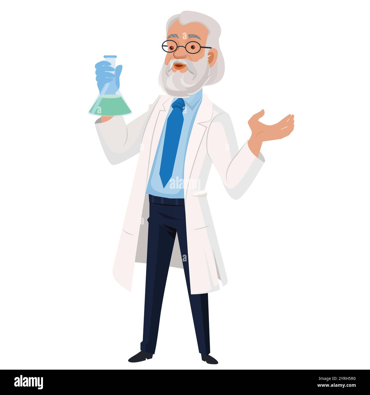 Team of scientists lab Stock Vector Images - Alamy