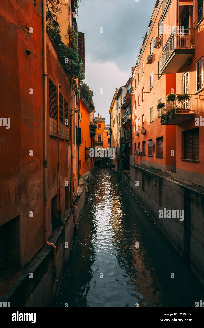 Explore the charming canals and colorful buildings of bologna, italy ...