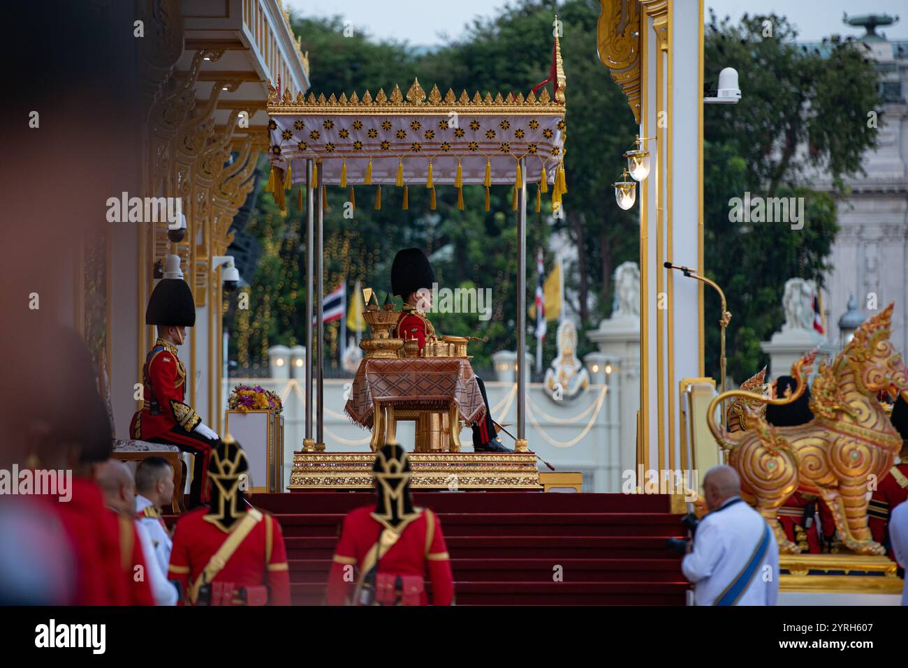 Bangkok, Thailand. 03rd Dec, 2024. H.M. King Maha Vajiralongkorn Phra ...