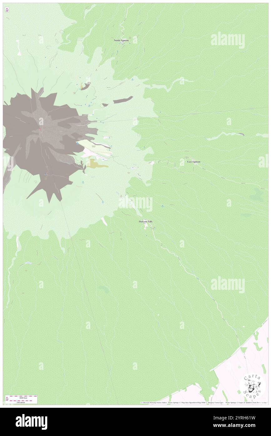 Dawson falls Cut Out Stock Images & Pictures - Alamy