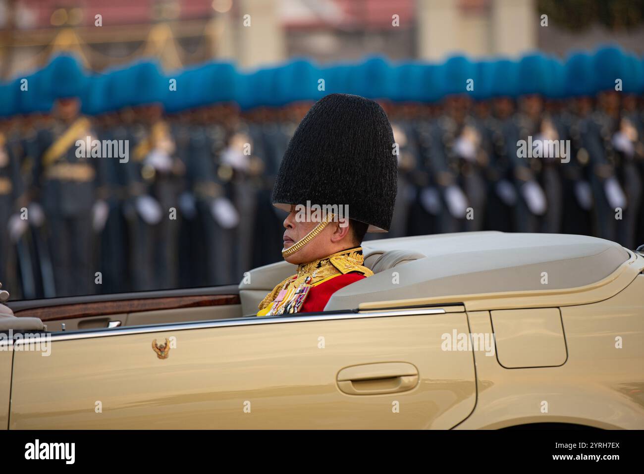 Bangkok, Thailand. 03rd Dec, 2024. H.M. King Maha Vajiralongkorn Phra ...