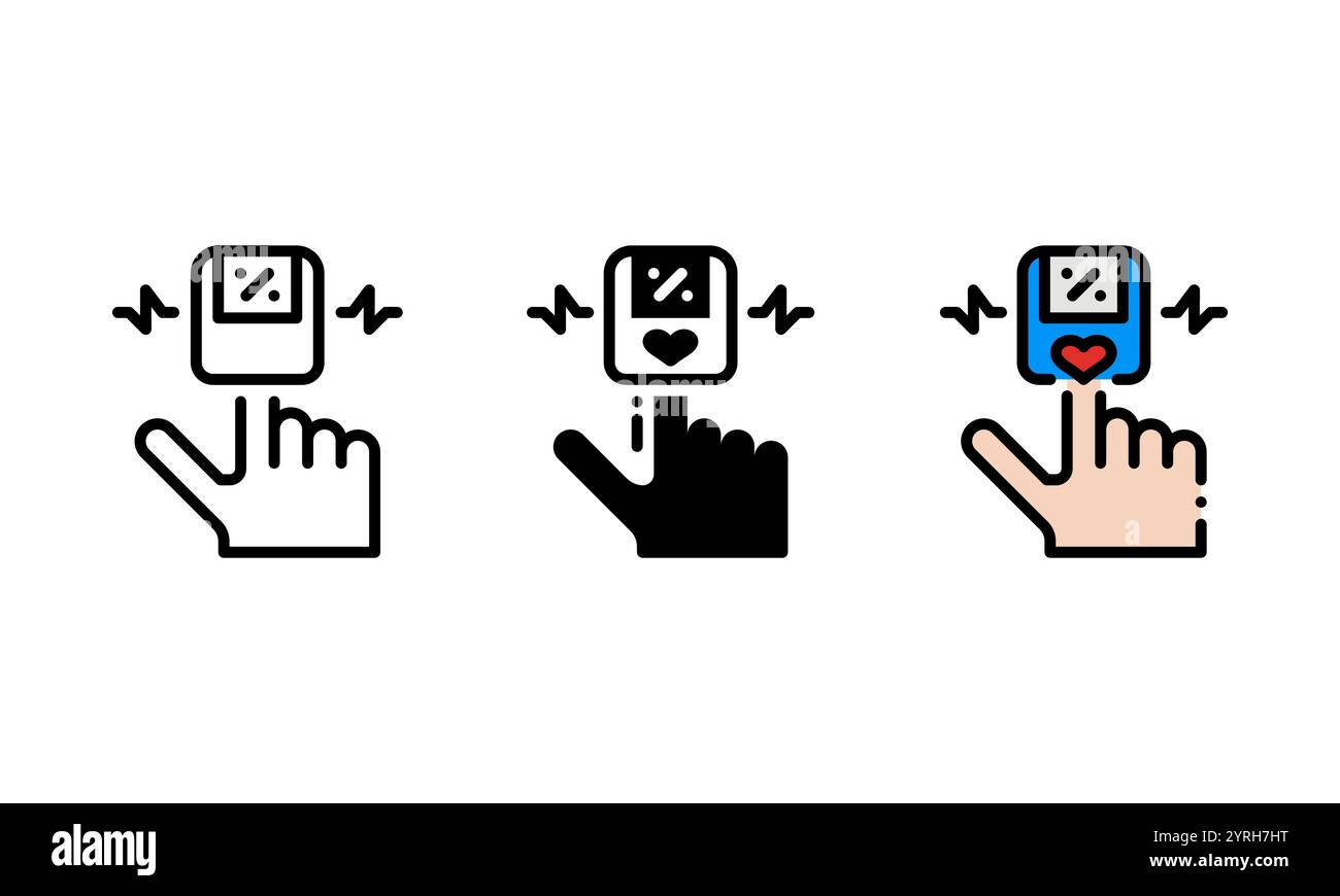 Device levels icon Cut Out Stock Images & Pictures - Alamy