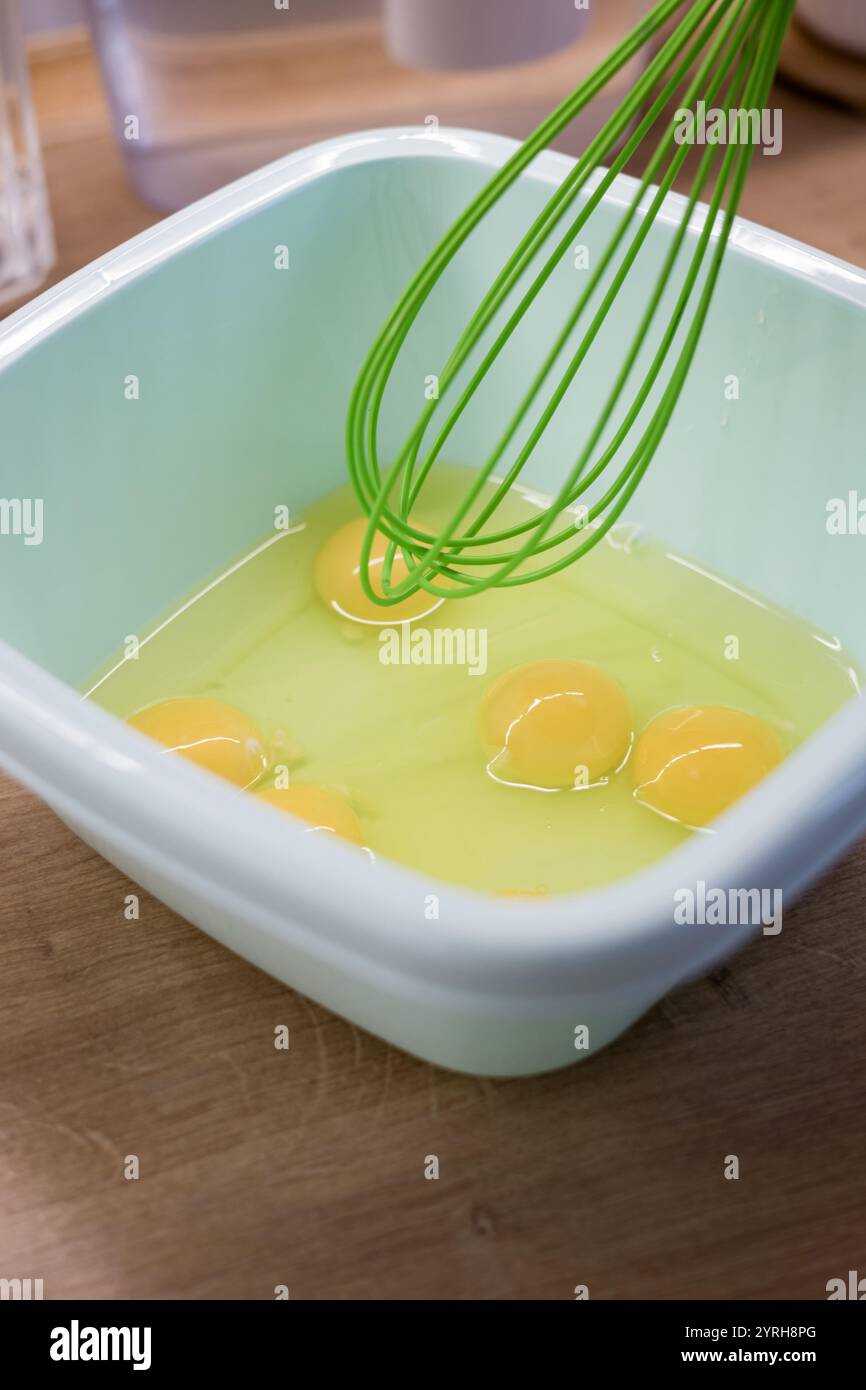 Whisking process hi-res stock photography and images - Alamy