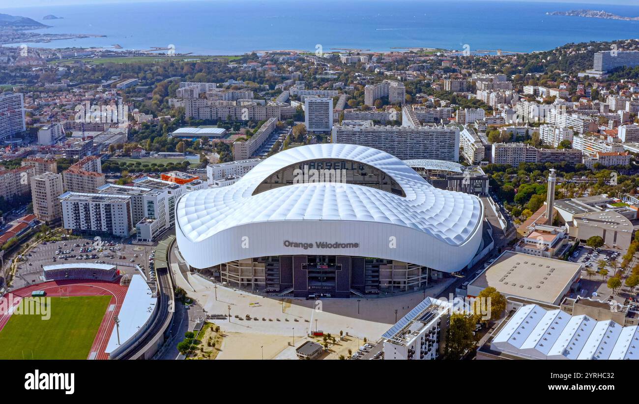 Velodrome Stadium Stock Photos Vélodrome Stadium In Marseille: 14