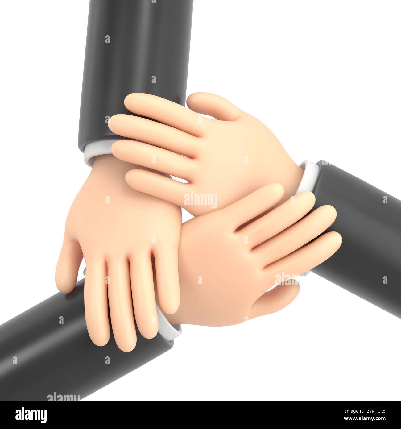 Hands together community icon image hi-res stock photography and images ...