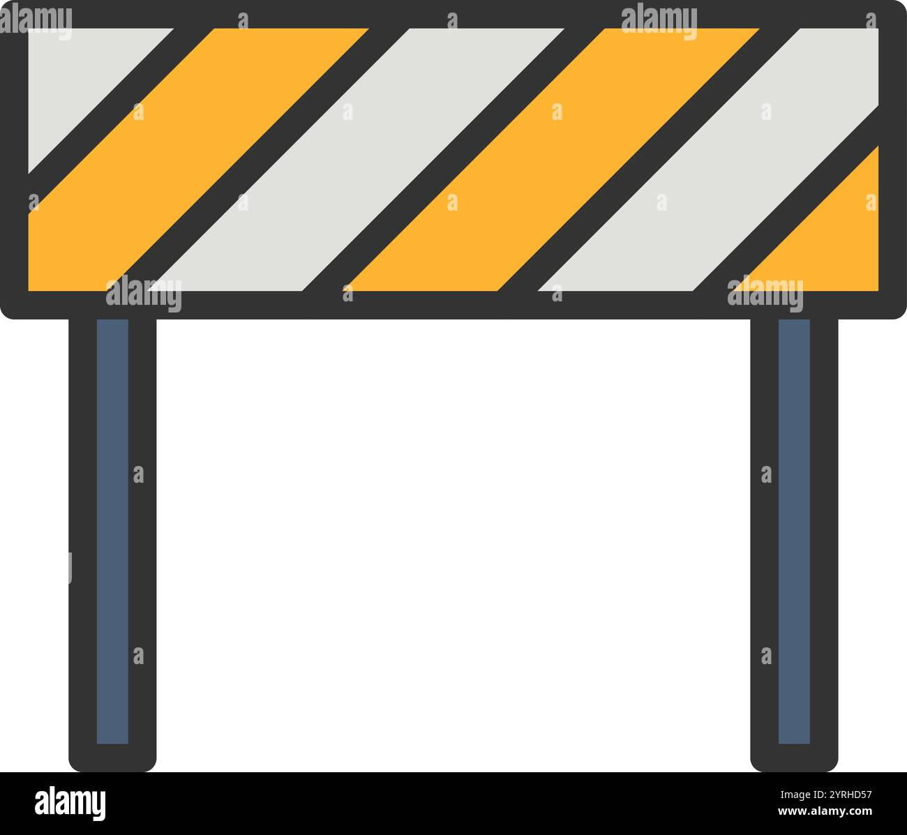Barrier icon vector image. Suitable for mobile application web ...